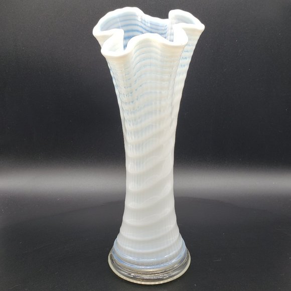 Model Flint Glass Company | Art | Model Flint Glass Vintage White ...